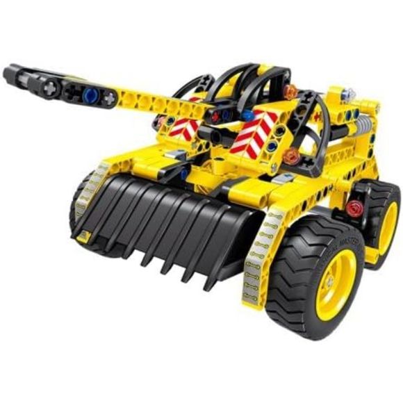 Toys | Construction Trucks Interlocking Building Blocks Front Loader ...